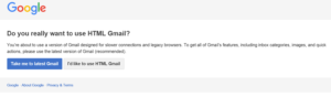 Activating Basic HTML Mode For Gmail – Learn Google